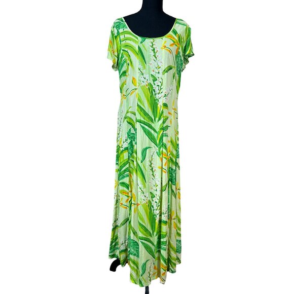 Jams World | Dresses | Jams World Hawaiian Flutter Sleeve Belted Back ...